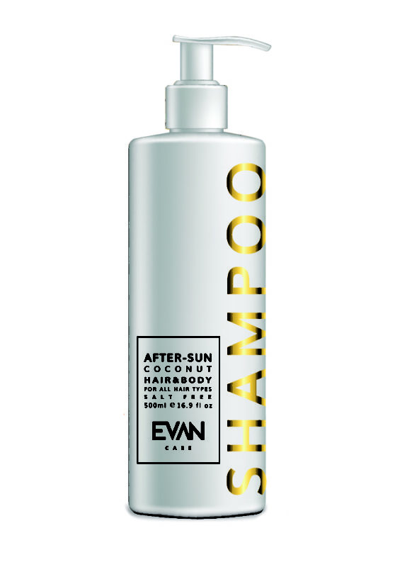 Evan Care Coconut After-Sun Shampoo & Body Gel 500ml - Joveen.com